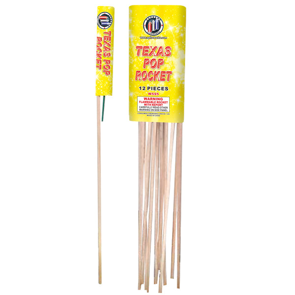 Texas Pop Rocket – Western Wholesale Fireworks