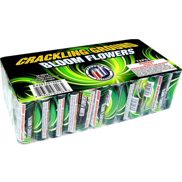 Supreme Crackling Ground Bloom – Western Wholesale Fireworks